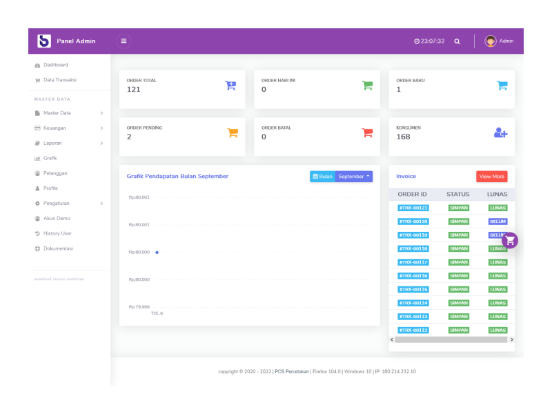 Aplikasi POS Percetakan